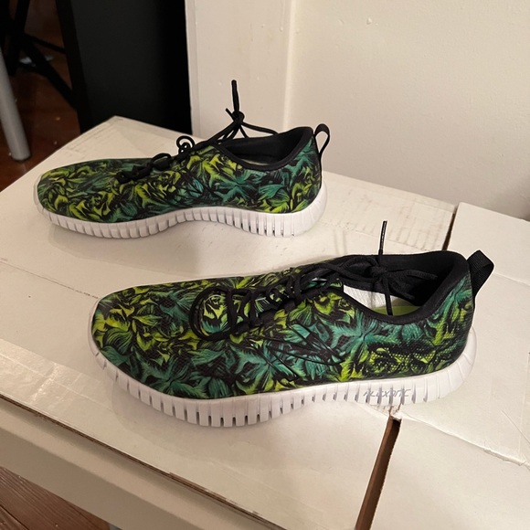 New Balance | Shoes | New Balance Flexonic Green Yellow Tropical | Poshmark